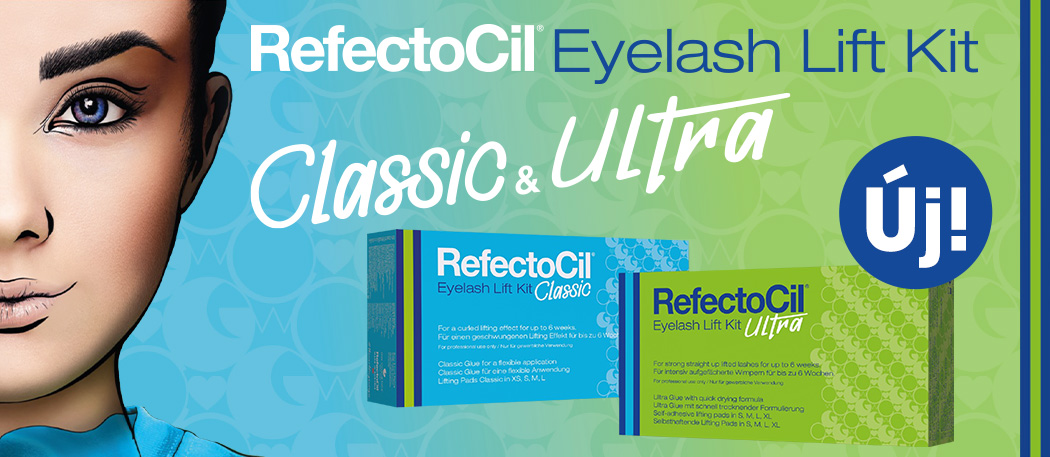 Új RefectoCil ULTRA és CLASSIC szempilla lifting szettek